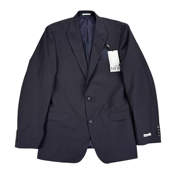 Bar III | Suits & Blazers | Bar Iii Mens Slim Fit Wool Blend Power ...